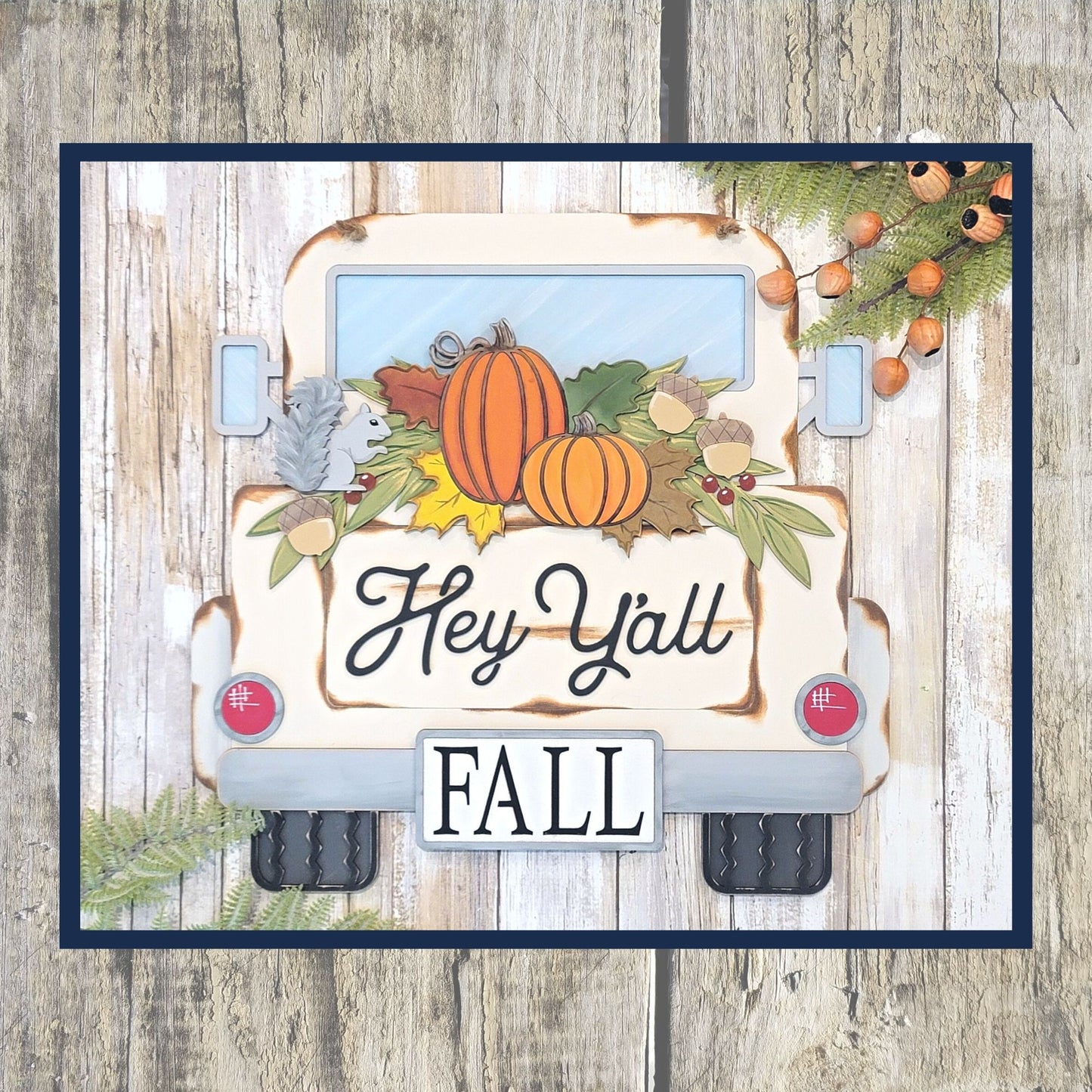 Fall Truck Hanging Sign DIY Kit – Magnolia Kay Design